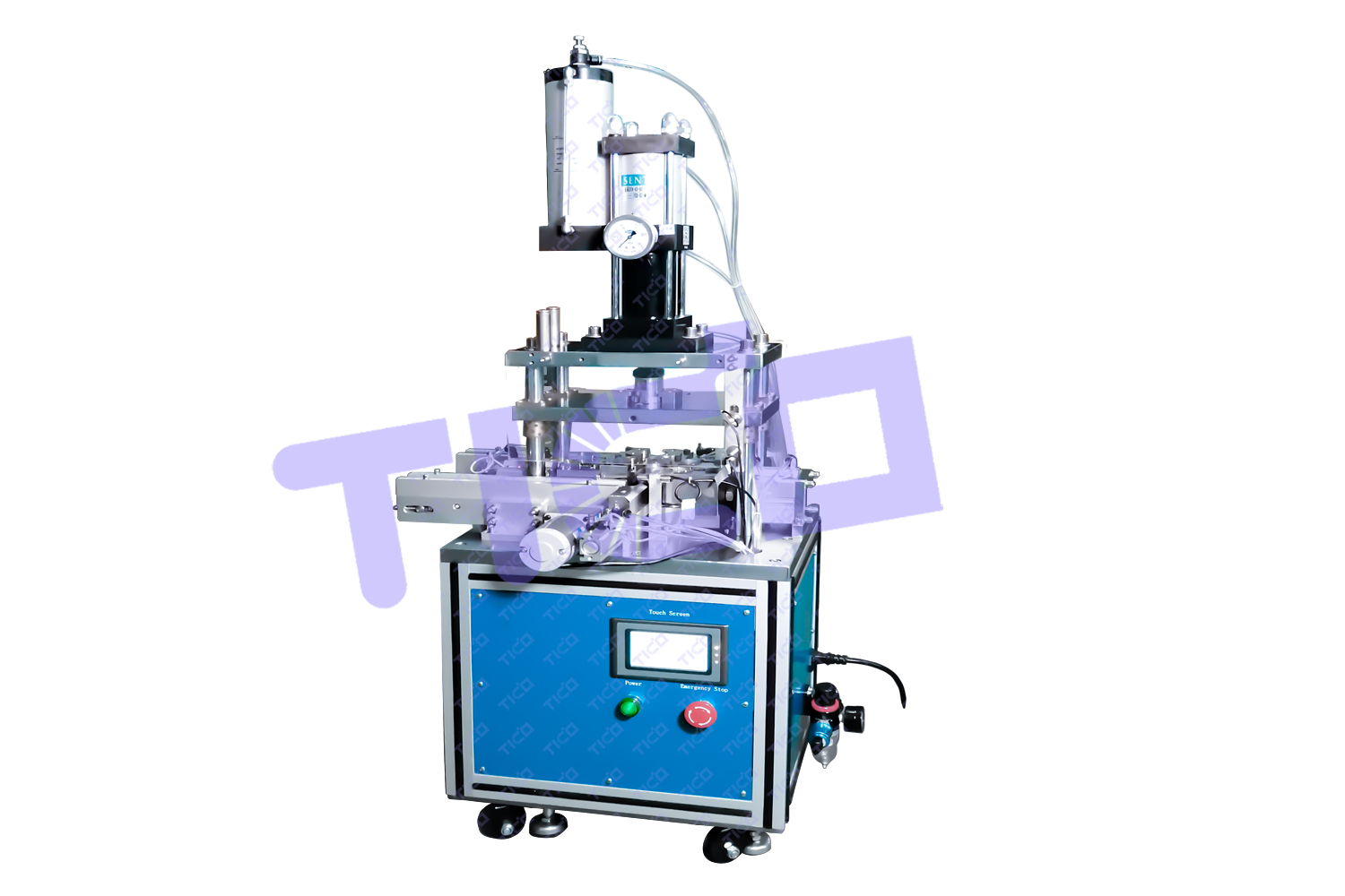 New-designed Autoamtic Crimping Machine for Cylindrical Cell