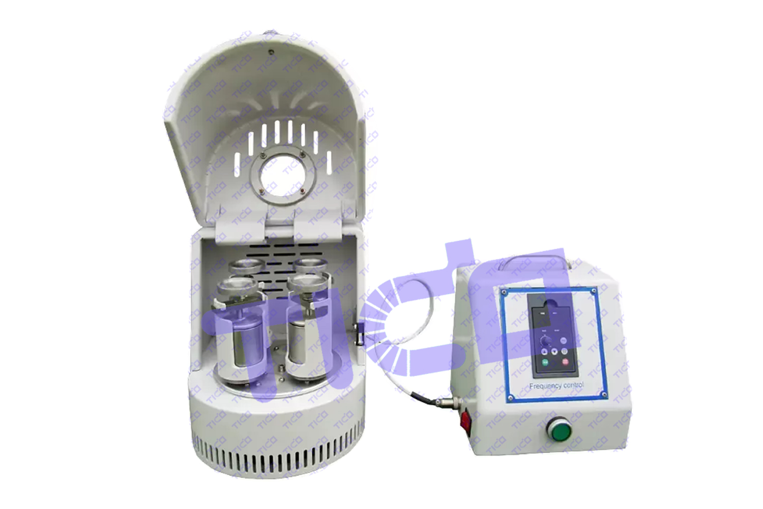 Mini Lab Vertical Planetary Ball Mill with 4x50ml Ports Grinding