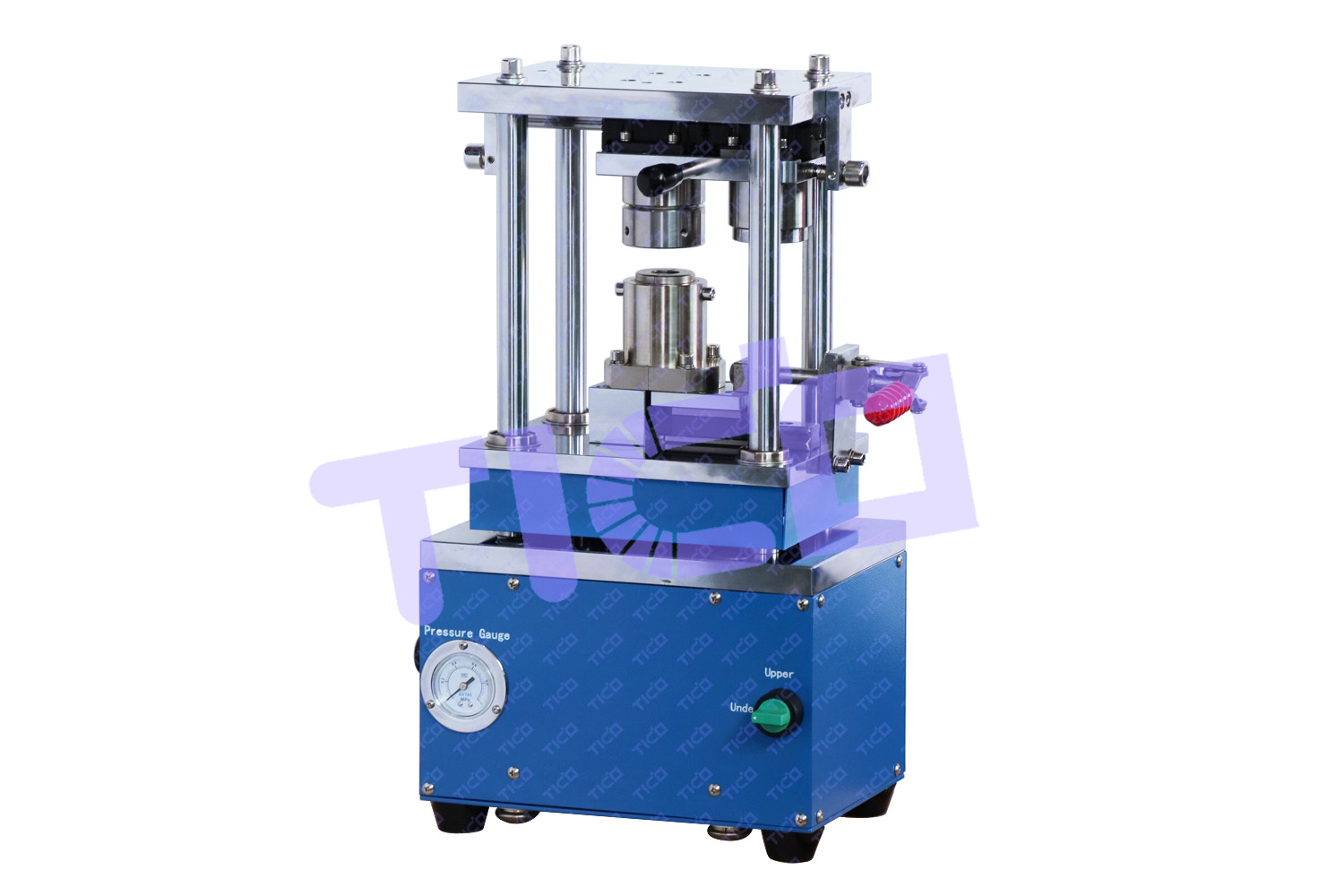 Cylindrical Cell Gas Driven Crimper Crimping Machine for Cylindrical ...