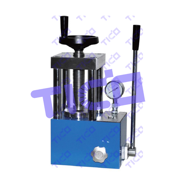 15 Ton Lab Single Punch Hydraulic Pressing Machine for KBr Sample ...