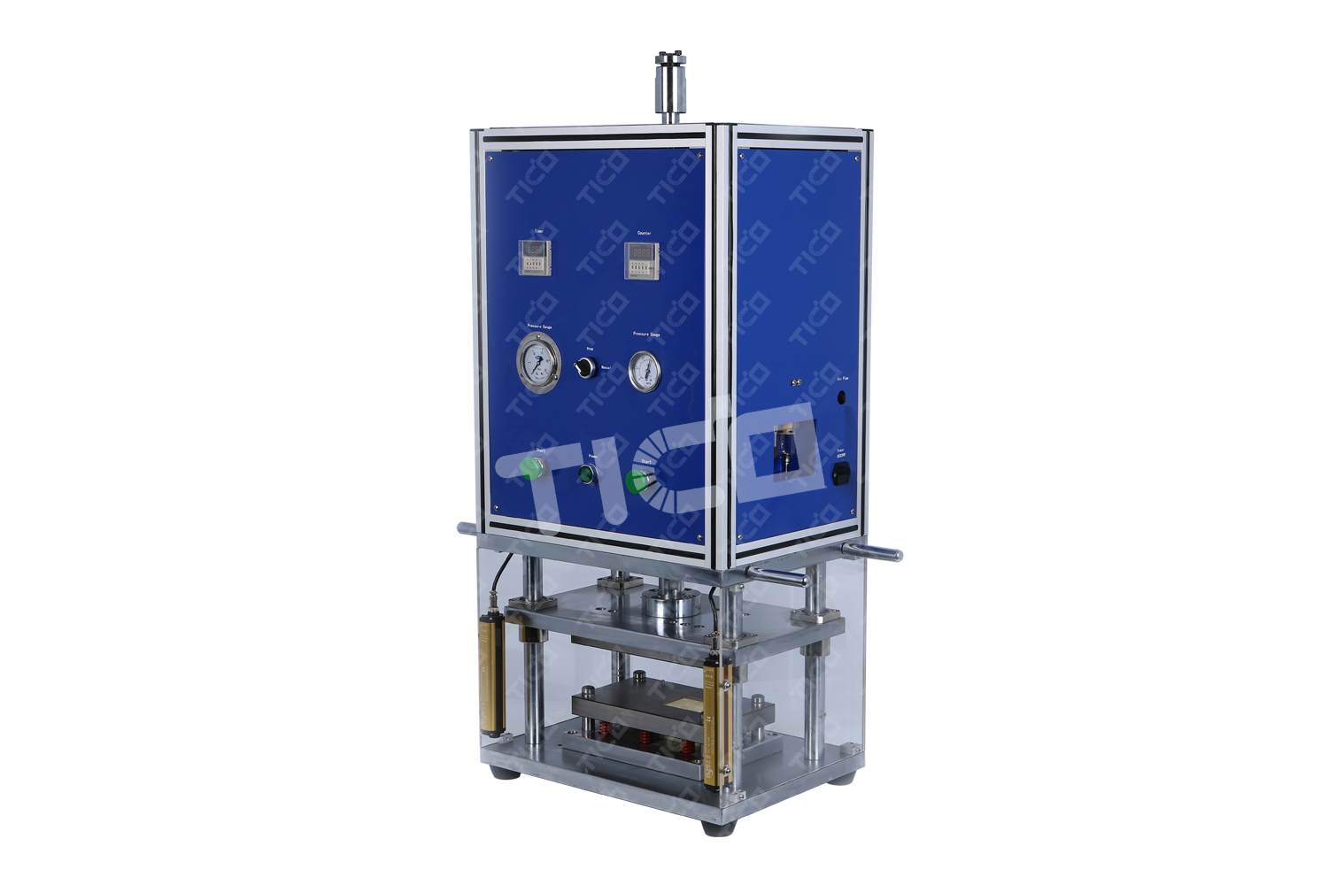 Pouch cell aluminum-laminated films cup forming