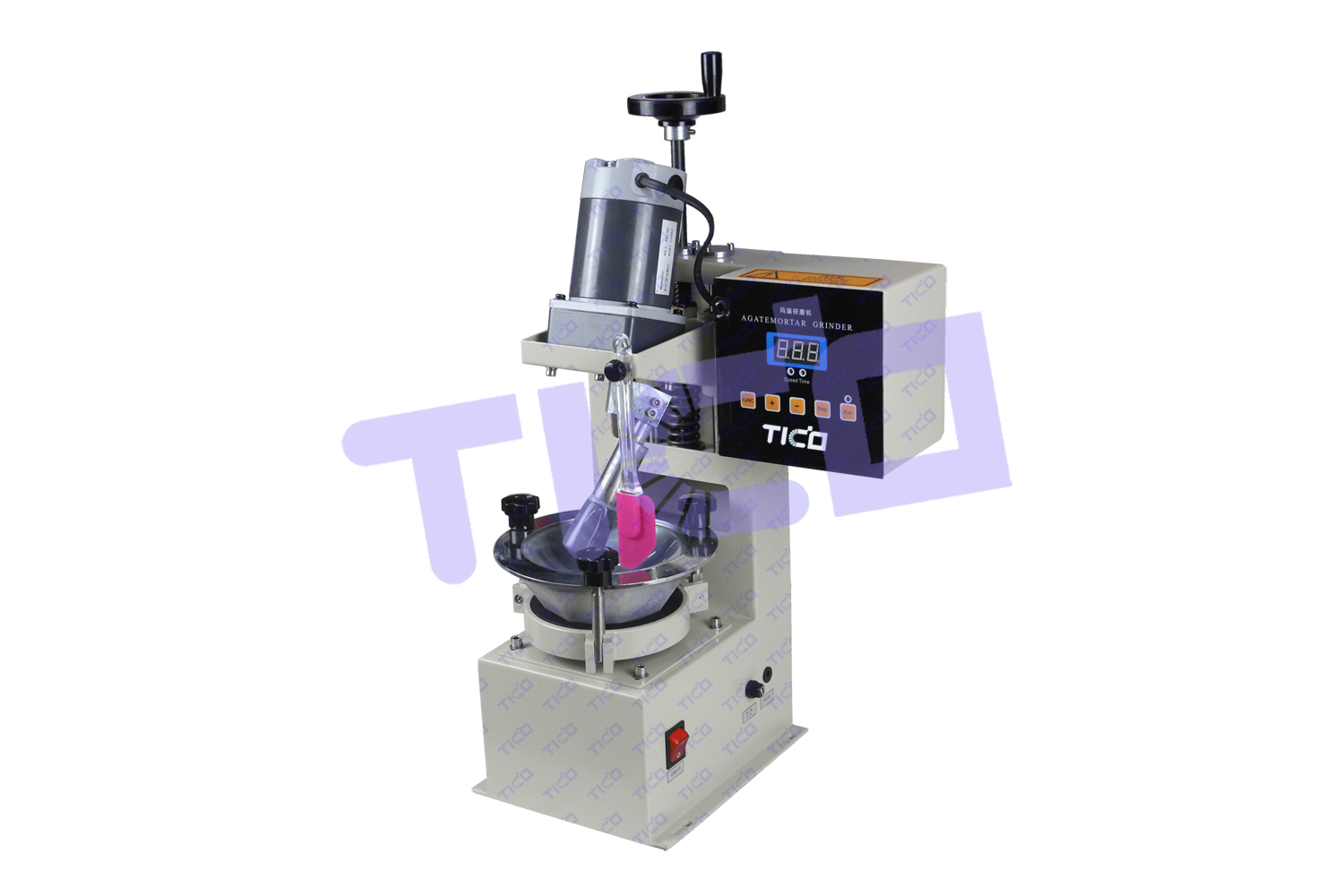 Desktop Agate Mortar and Pestle Powder Grinding Machine