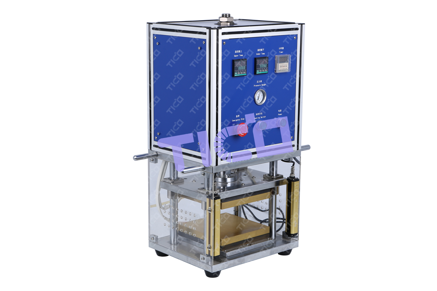 Pouch Cell Hot Flat Press Machine for Lab Battery Research
