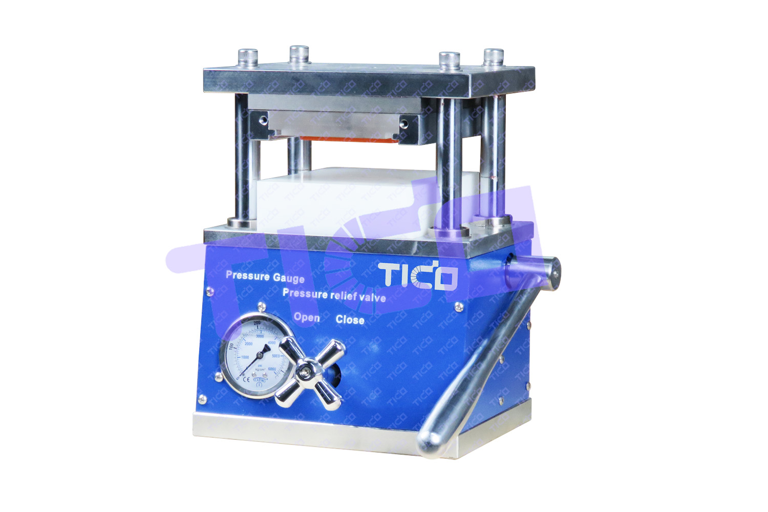 Compact Hydraulic Die Cutting Machine for Pouch Cell Electrode Making