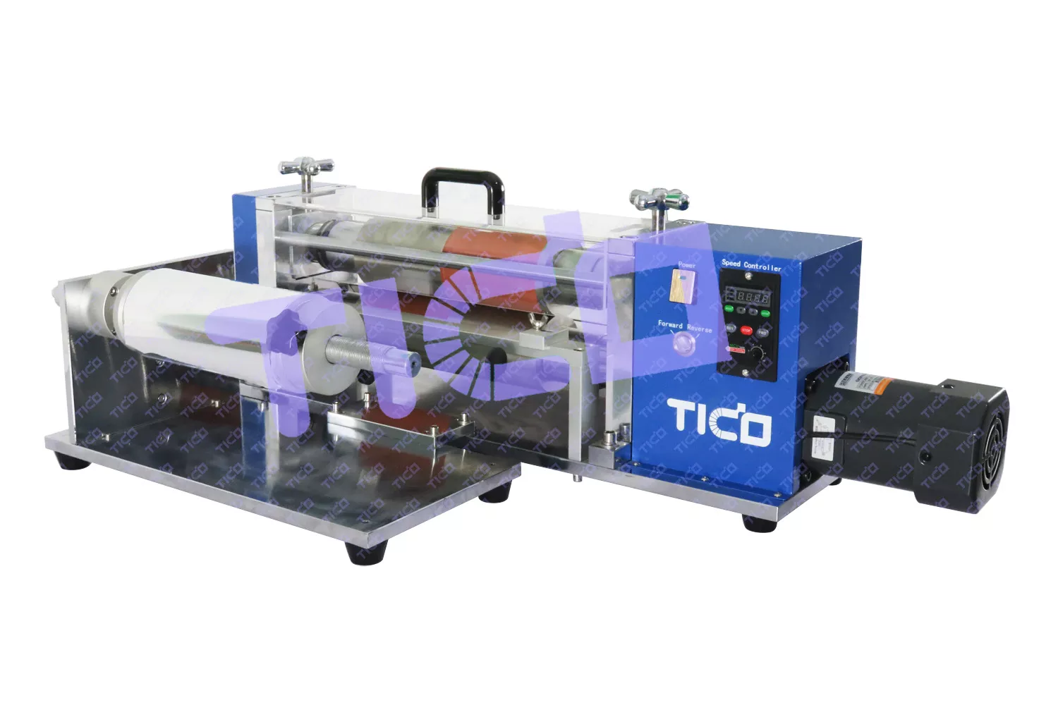 Automatic Film Coating Machine with Vacuum Aluminum Chuck & Top Heating Cover