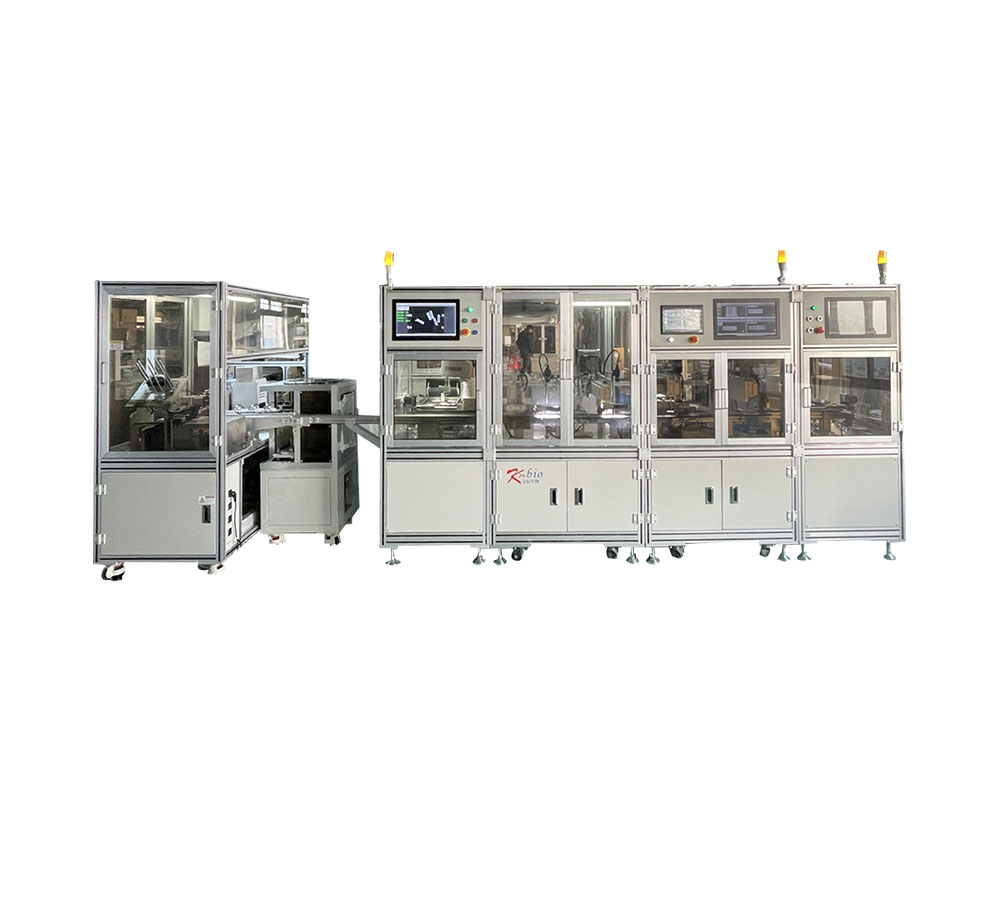 Parameters of single track assembling and packaging machine (4-axle ...