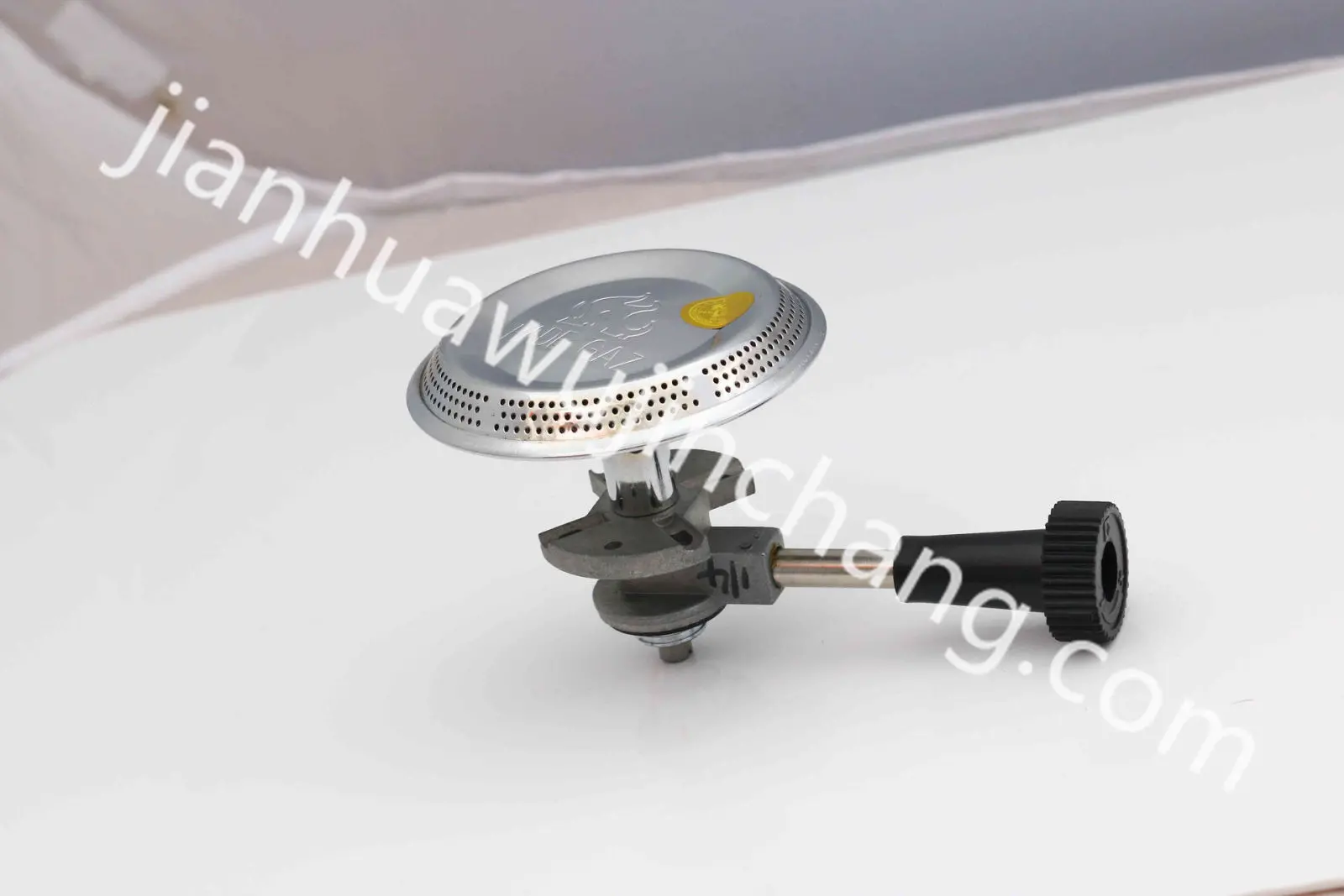 chrome plated camping gas burner head with valve - Cixi Huaran Kitchenware