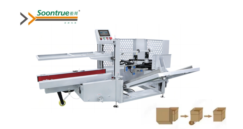 Three Servo Case Erector by Soontrue: High - Efficiency Packaging Solution