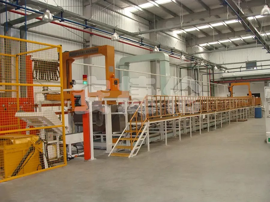 Bolt automatic phosphating line AJL.LHX18 - Suzhou Angem Precision ...