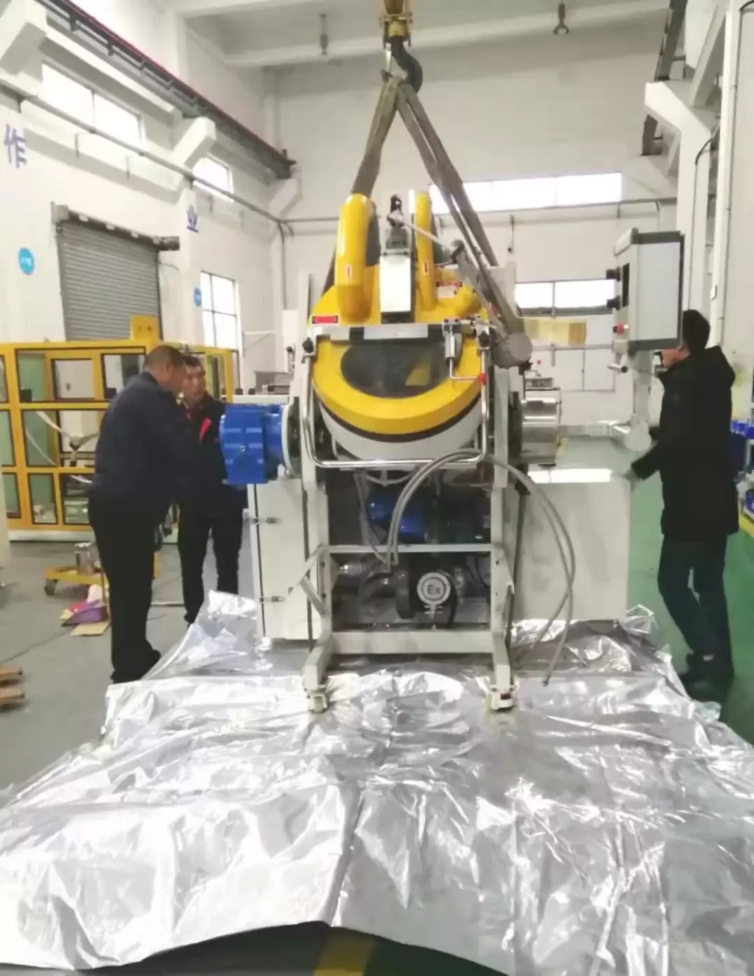 Automatic rotary coating machineR55 is ready to export to MISUMI ...