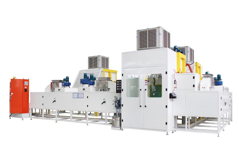 china automatic glue spraying machine, auto parts spraying equipment ...
