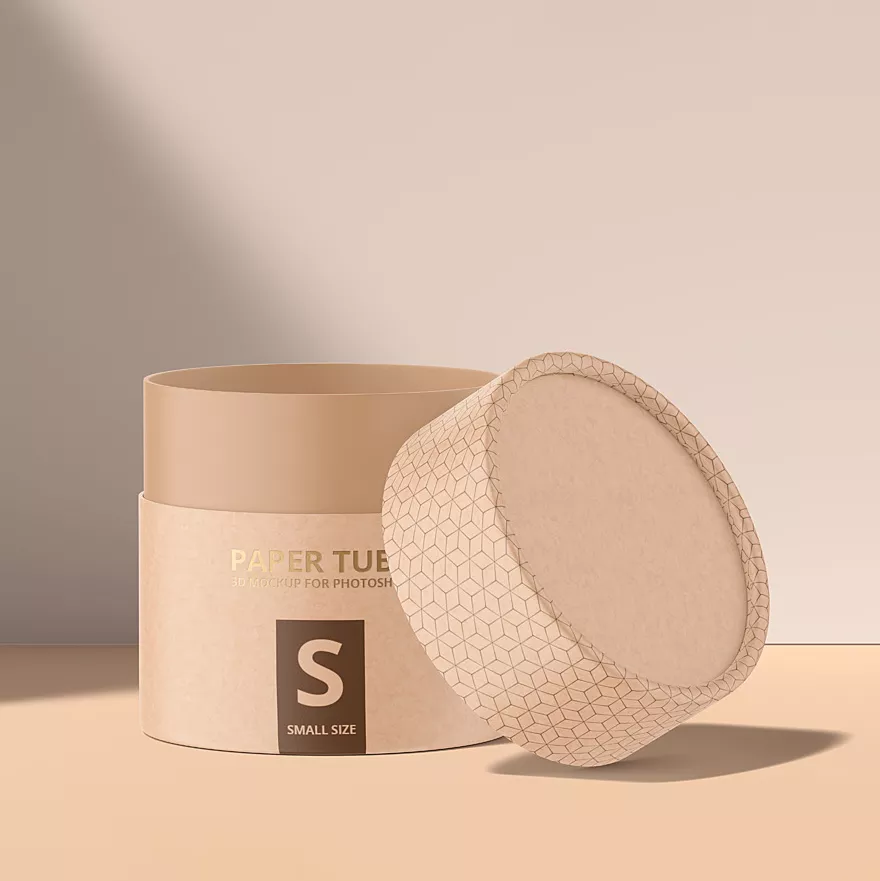 Eco-Friendly Original Kraft Paper Packaging Tube-Forests