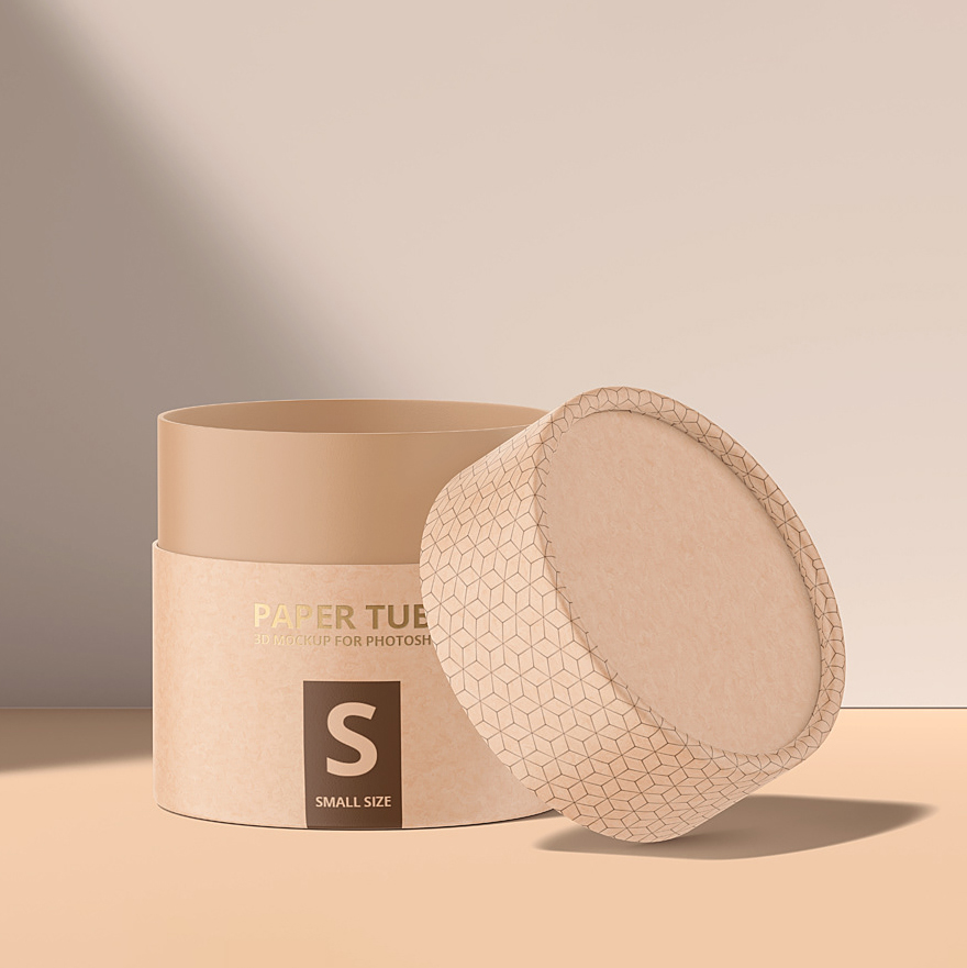 Custom Brown Cardboard Circle Box-Forests