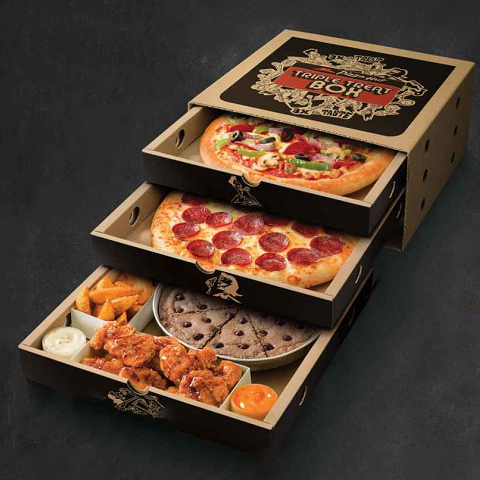 Custom Professional Multilayer Pizza Corrugated Box-Forests