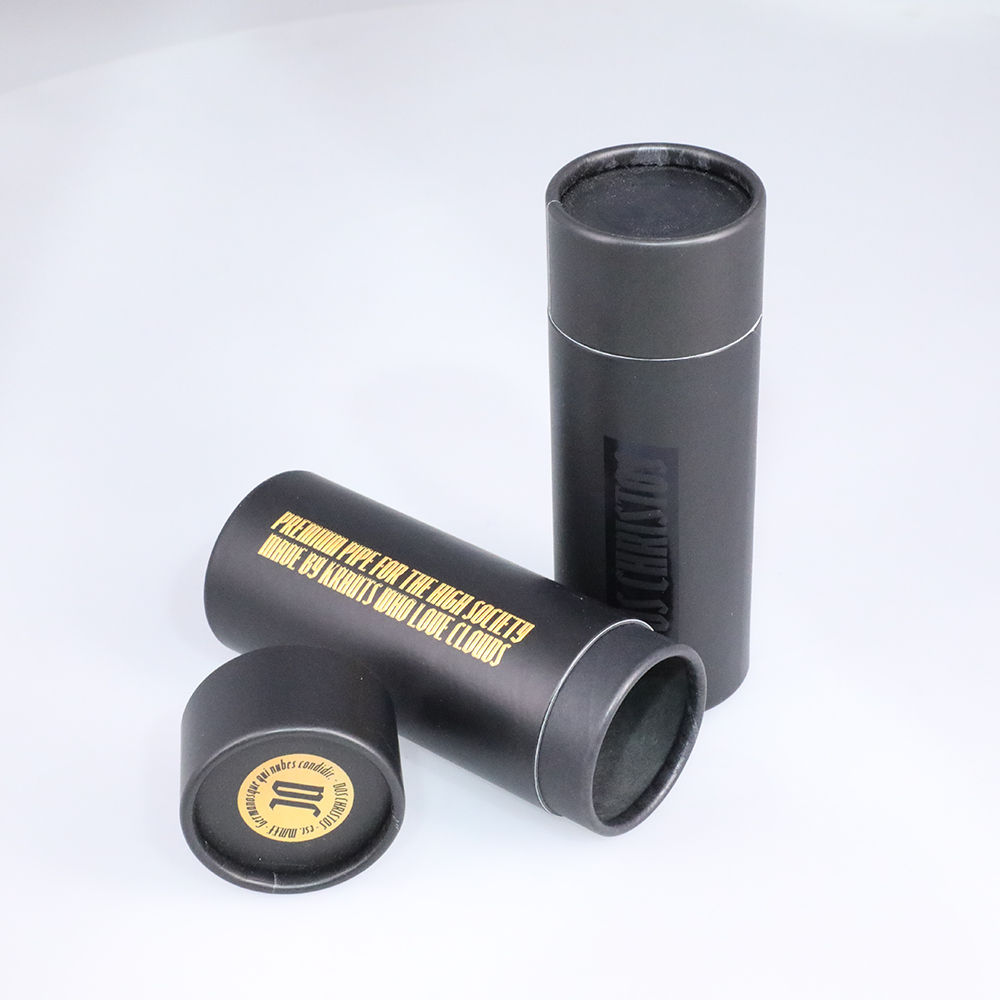 Offset Black Corrugated Paper Tube Custom-Forests