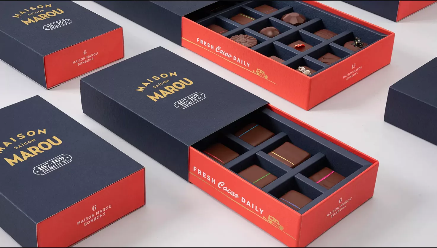 Custom Cardboard Chocolate Packaging Boxes,Forests
