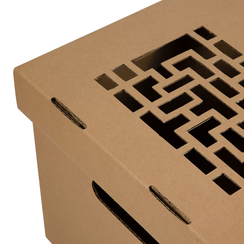 Brown Kraft Perforated Boxes Customized-Forests