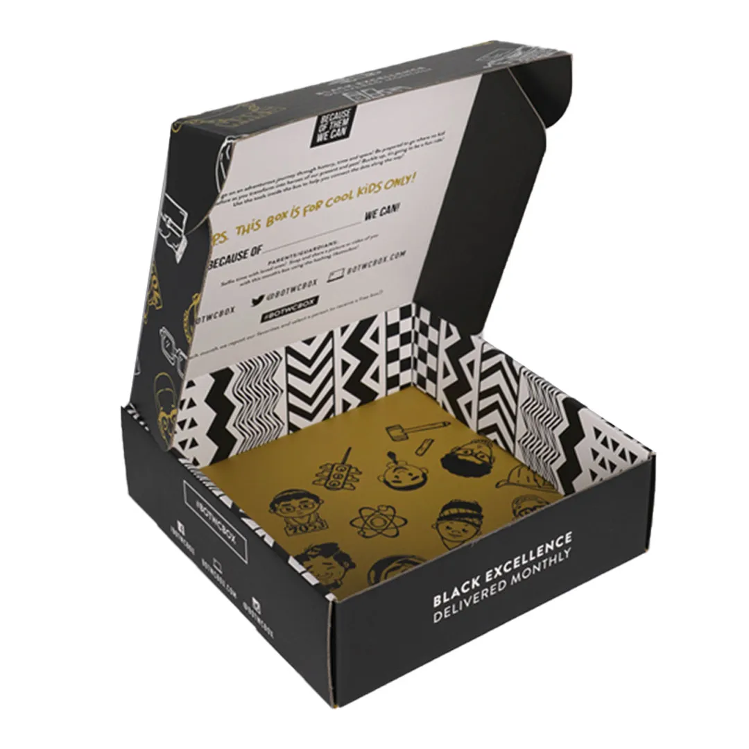 Factory Custom Corrugated 4-color Carton Box-Forests