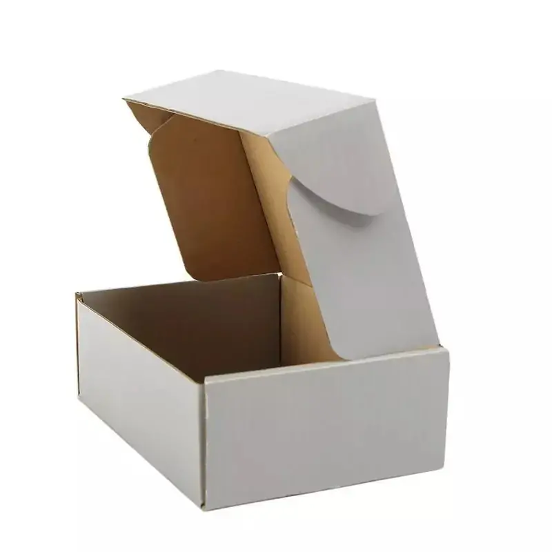 Custom White Luxury Cardboard Paper Gift Boxes-Forests