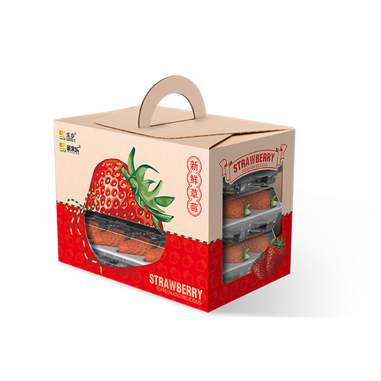 Custom Fresh Fruit Vegetable Corrugated Gift Boxes-Forests