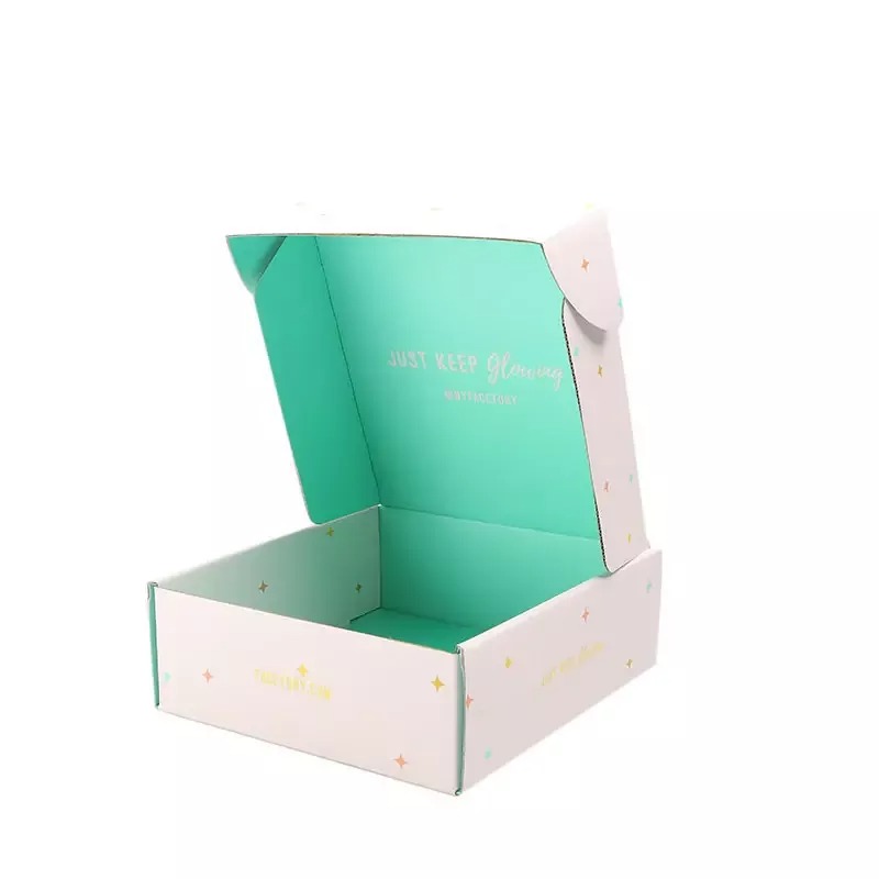 White Cardboard Packaging Corrugated Carton Box-Forests