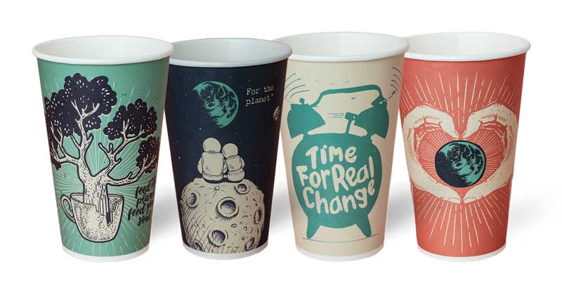 Eco-friendly Paper Cup Packaging Customized-Forests