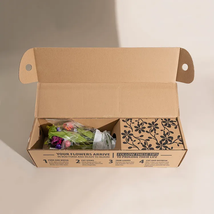 Custom Live Plant Corrugated Shipping Boxes-Forests