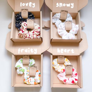 Customize Kraft Scrunchie Cardboard Packaging-Forests