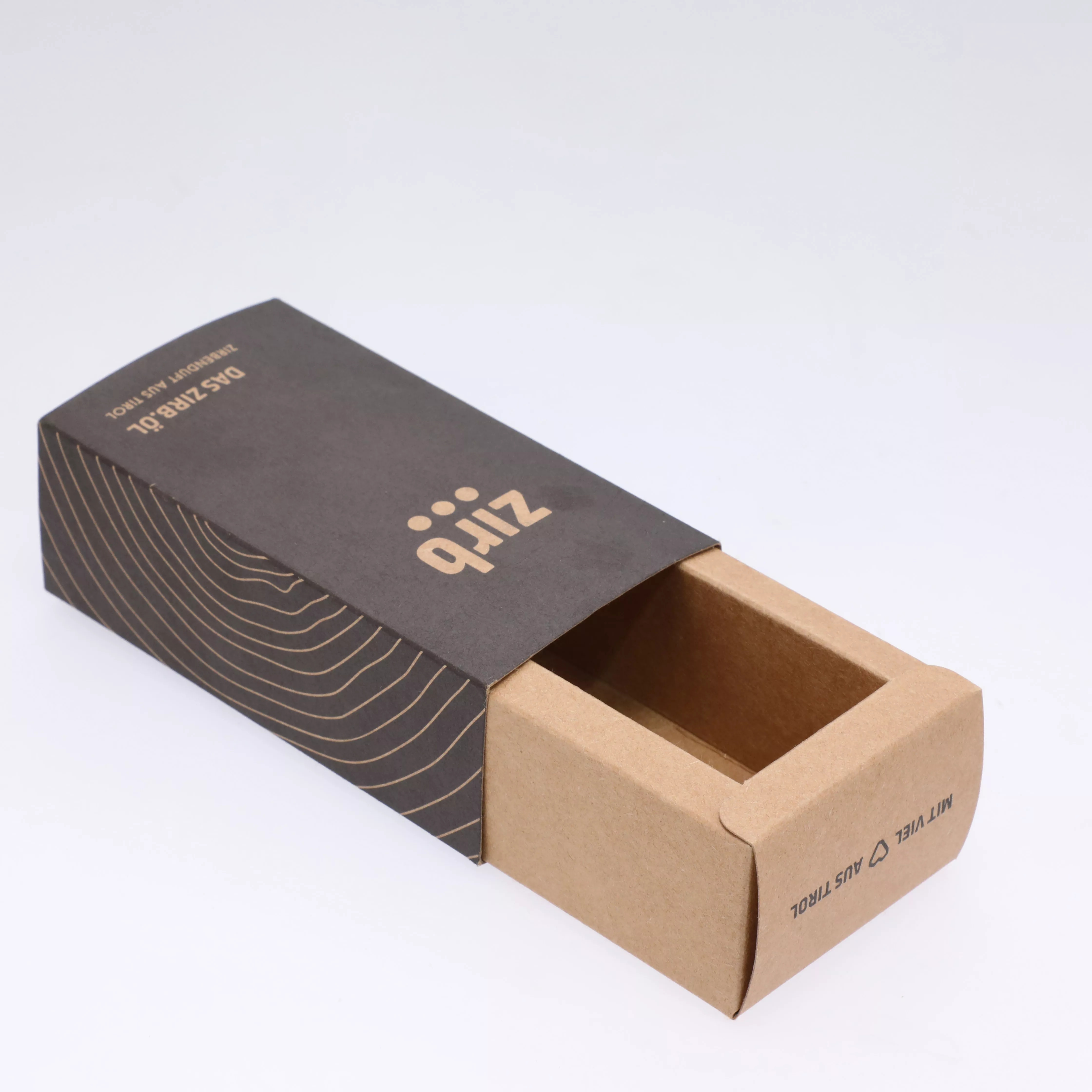 Custom Kraft Drawer Cardboard Packaging Box-Forests