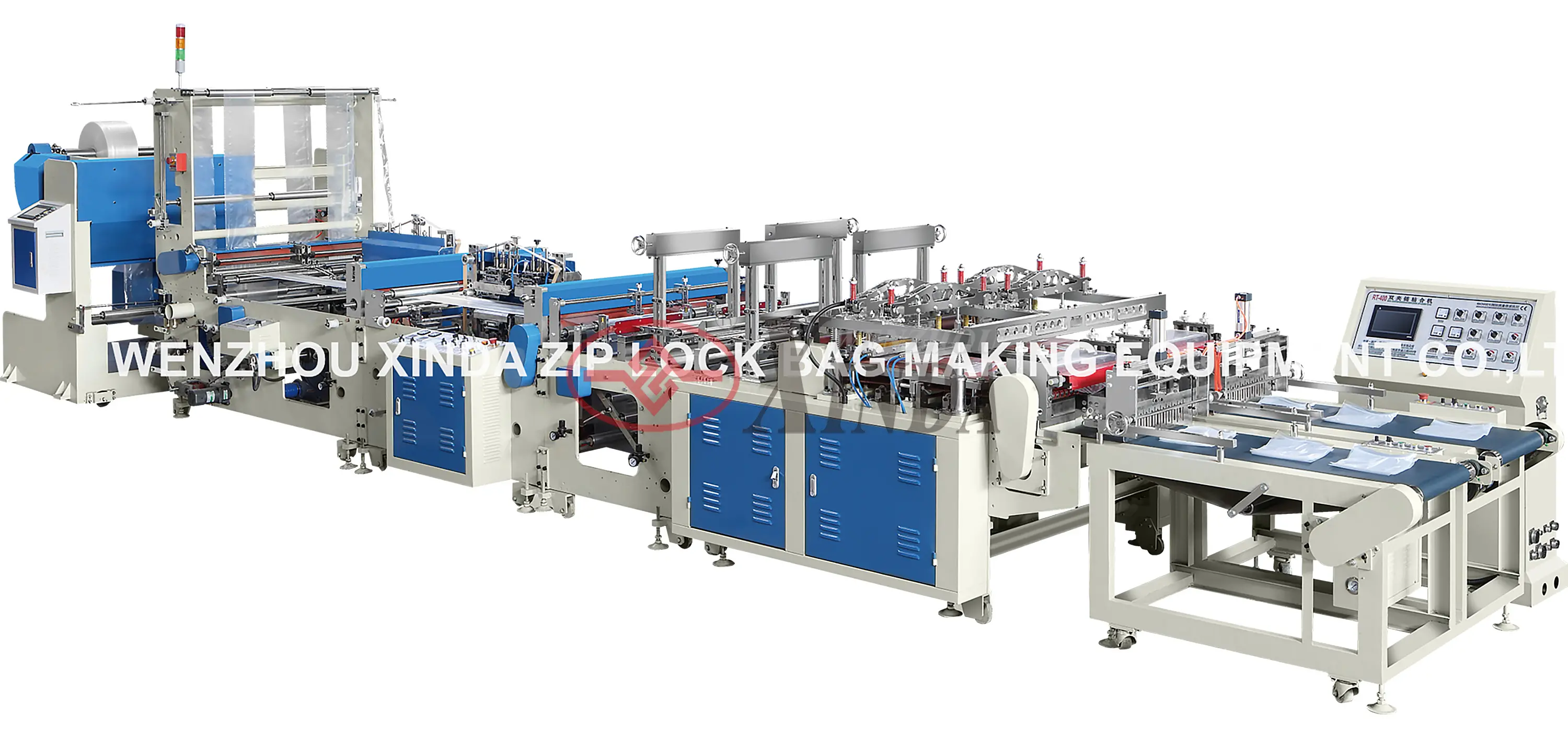Zip Lock Bag Machine Series - Wenzhou Xinda Ziplock Bag Making Equipment