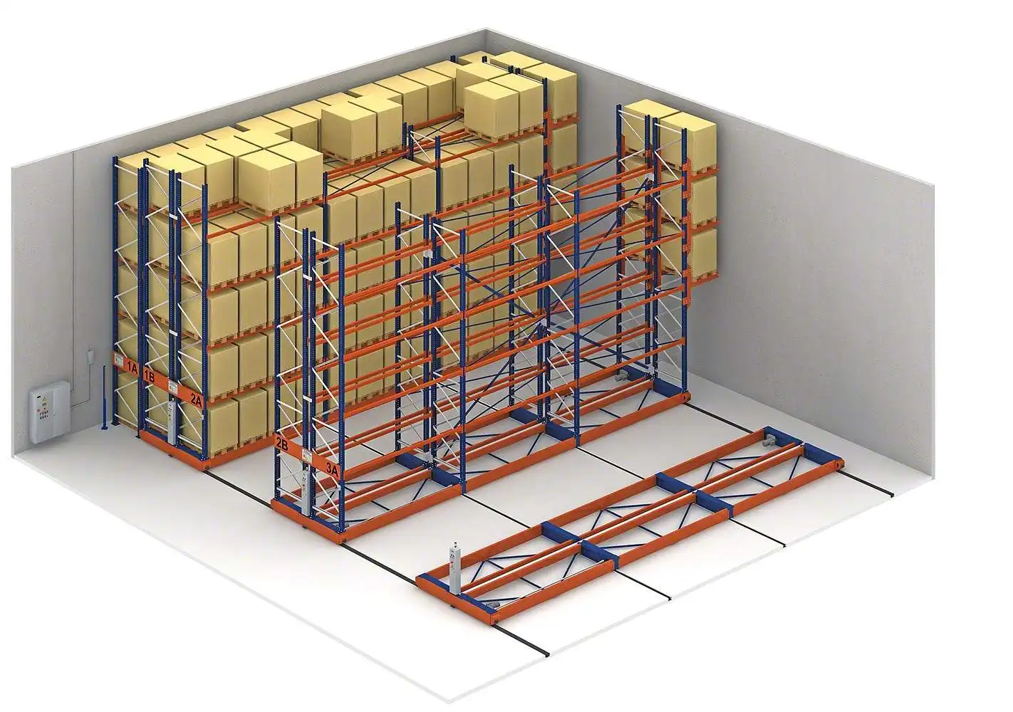 Mobile Racking System - JIANGSU XINZHONGYA INTELLIGENT LOGISTICS ...
