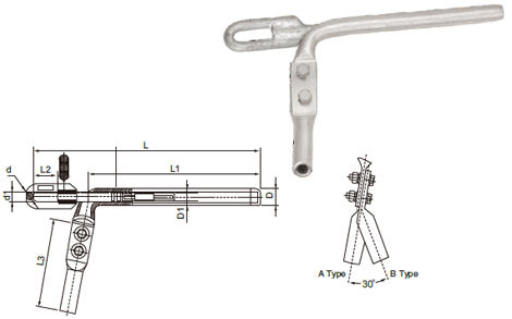 Ny Compression Tension Clamps For Ascr Conductors-Zhejiang Tanho ...