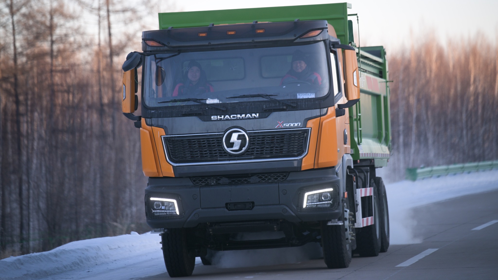 SHACMAN X5000 series dump truck--