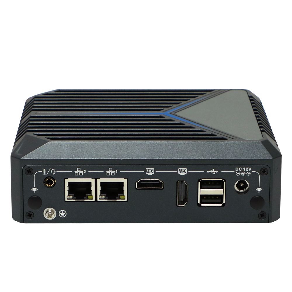 12th Gen Fanless J6412 Mini PC