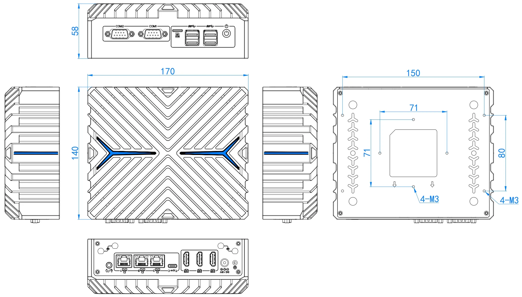 Fanless Mini PC | Powerful 14th Gen Intel Core