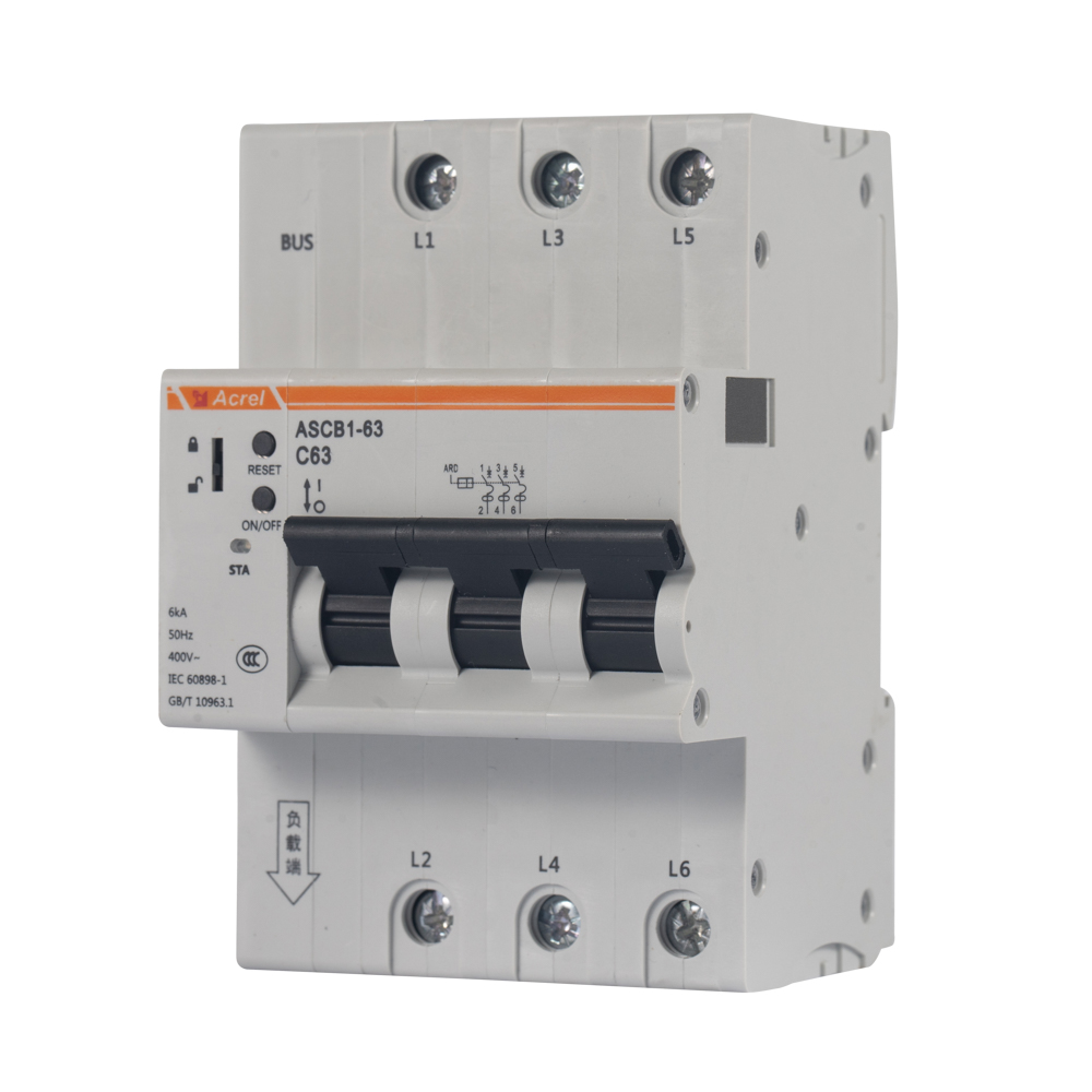 Smart Circuit Breaker Three Phase ASCB1-63 Series--