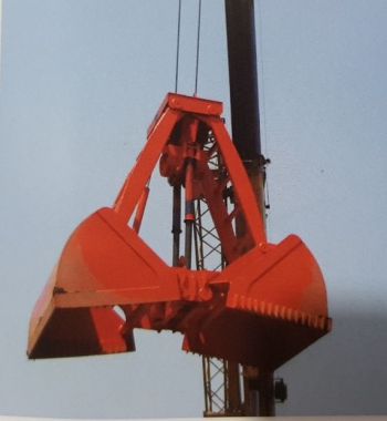 Single Rope Touch Open Bulk Grab-SHANGHAI GLOBAL MACHINERY