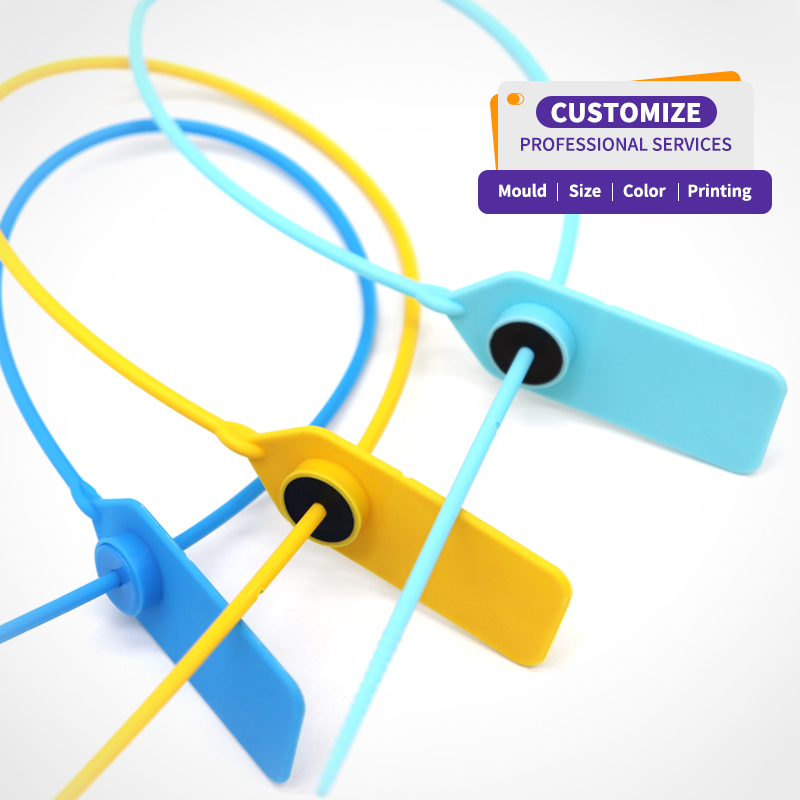 AH-PS001 Self-Locking Plastic Security Seals Pull Tight with Adjustable ...