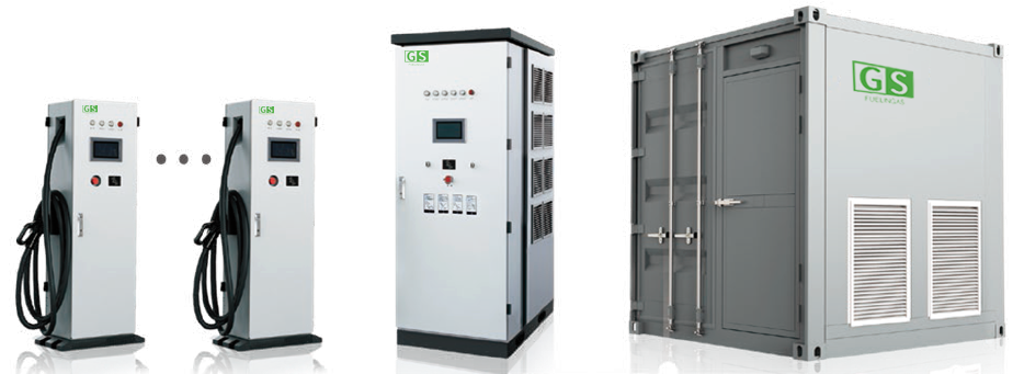 split EV fast charger,-