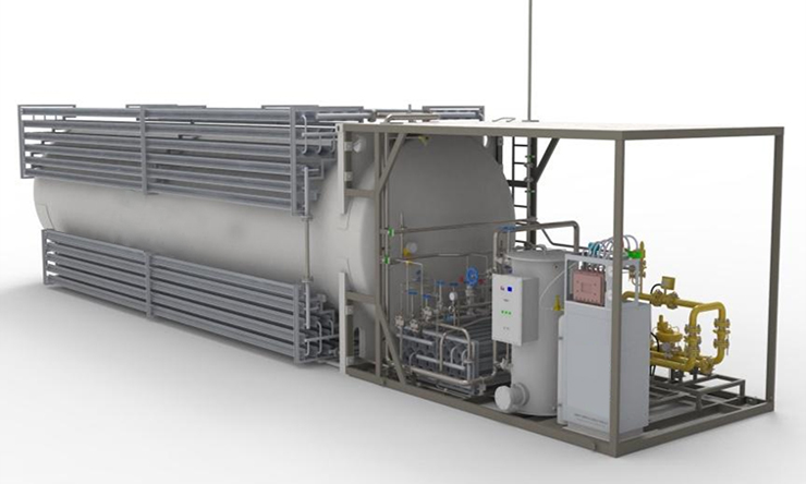 LNG Containerized Regasification Station - Chengdu Gas Technology