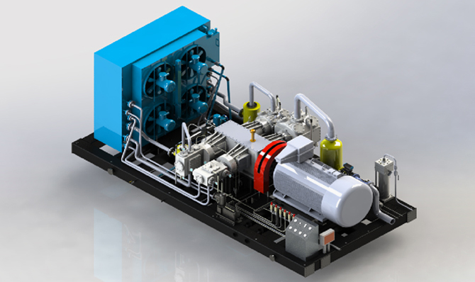 Type M2 CNG Compressor，CNG Refueling Station