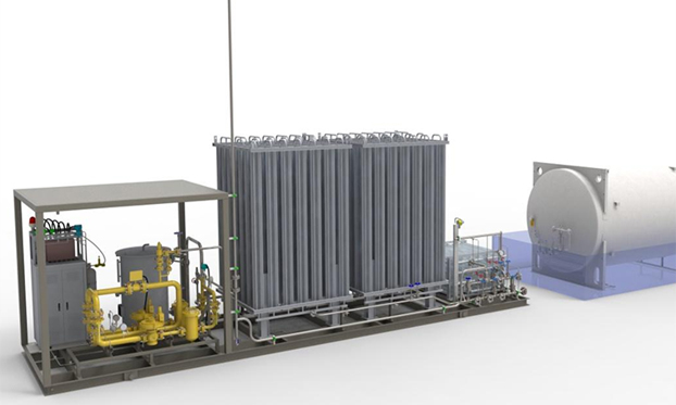 LNG SPLIT-Type Regasification Station - Chengdu Gas Technology