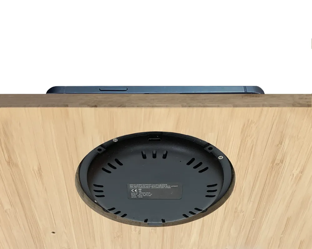 under desk wireless charger, invisible wireless charger, long distance ...