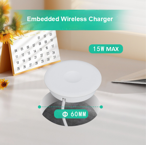 3 in 1 Embedded Wireless Charger: The Ultimate Charging Solution