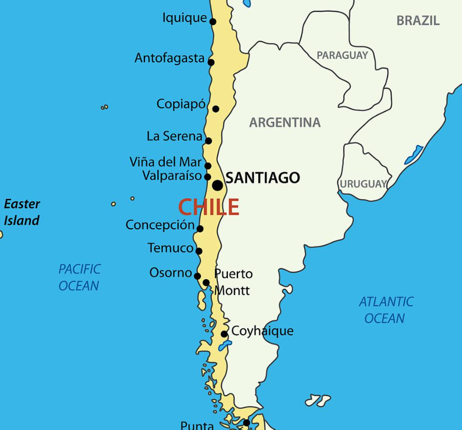 Extreme weather warning! The South American country of Chile is ...