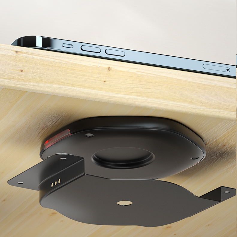 30mm Invisible wireless charger，Under Desk Wireless Charger，long ...