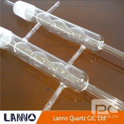 Clear heat resisting quartz glass condenser pipe，Allotype Quartz Part
