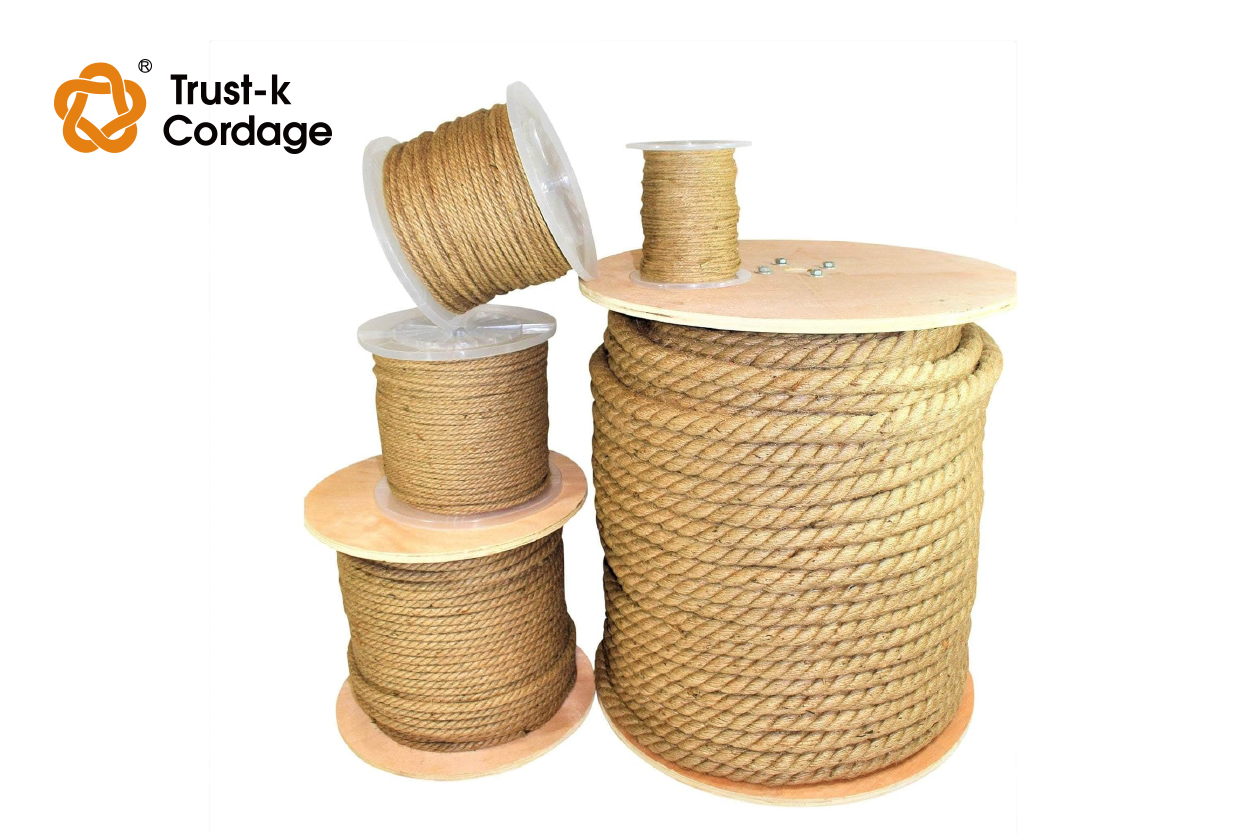 Jute 3 Strand Twisted Rope: High - Quality and Versatile