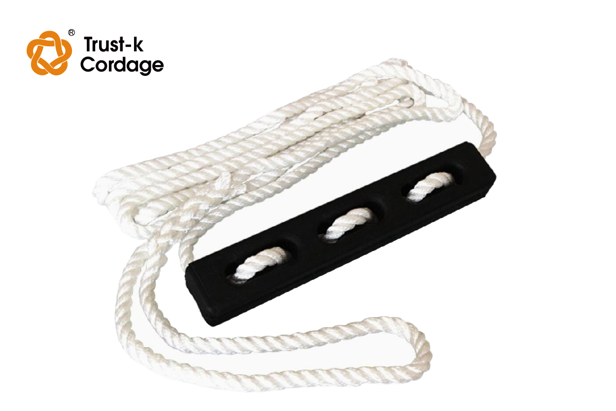 3 - Strand With Rubber Spring: 100% HT Polyester, UV - Stabilized ...