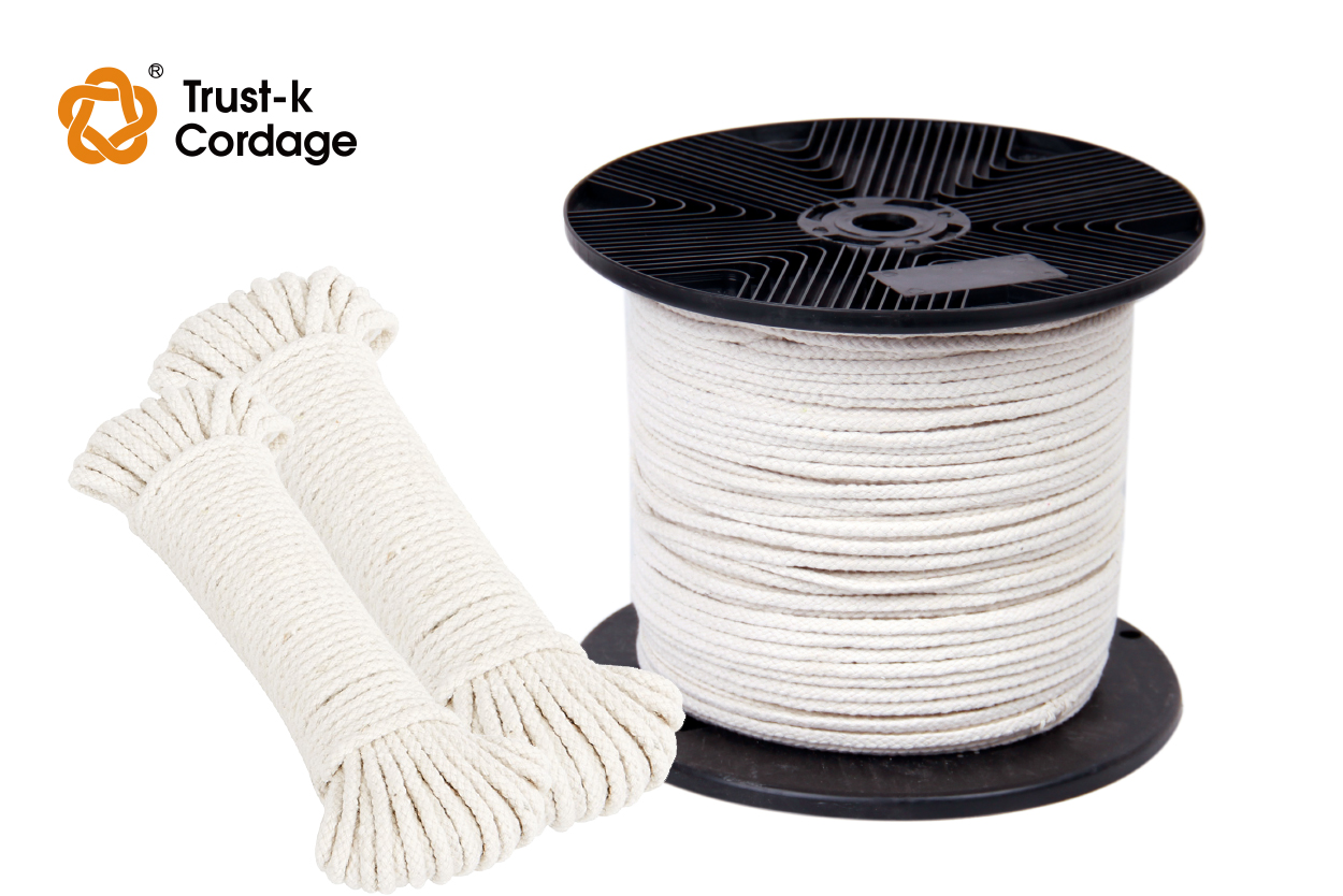 Cotton Diamond Braided Rope: High - Quality and Versatile.